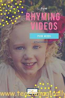 5 Amazing Rhyming Videos With Ideas For Teaching Rhyming - Teach Magically