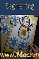 Superior Segmenting Snowmen Practice for Reading in Kindergarten ...
